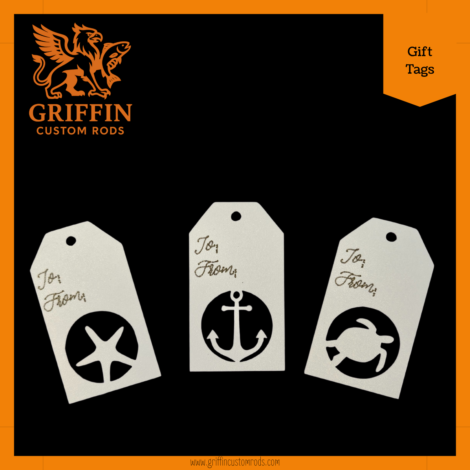Nautical Gift Tags – Griffin Custom Rods