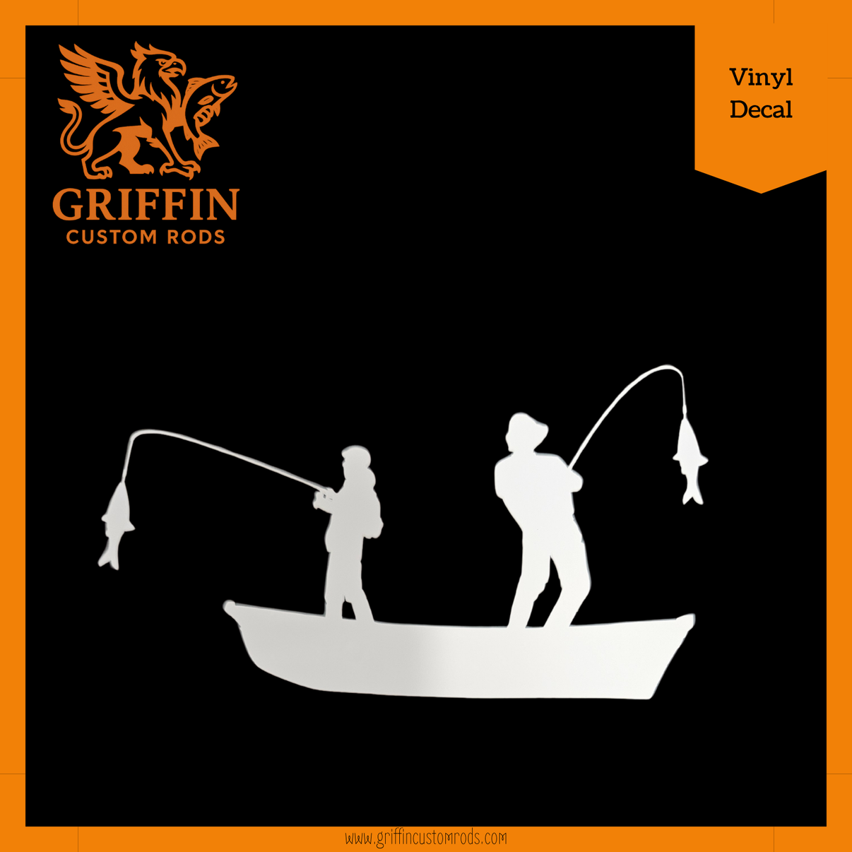 Fishing Family Vinyl Decal – Griffin Custom Rods